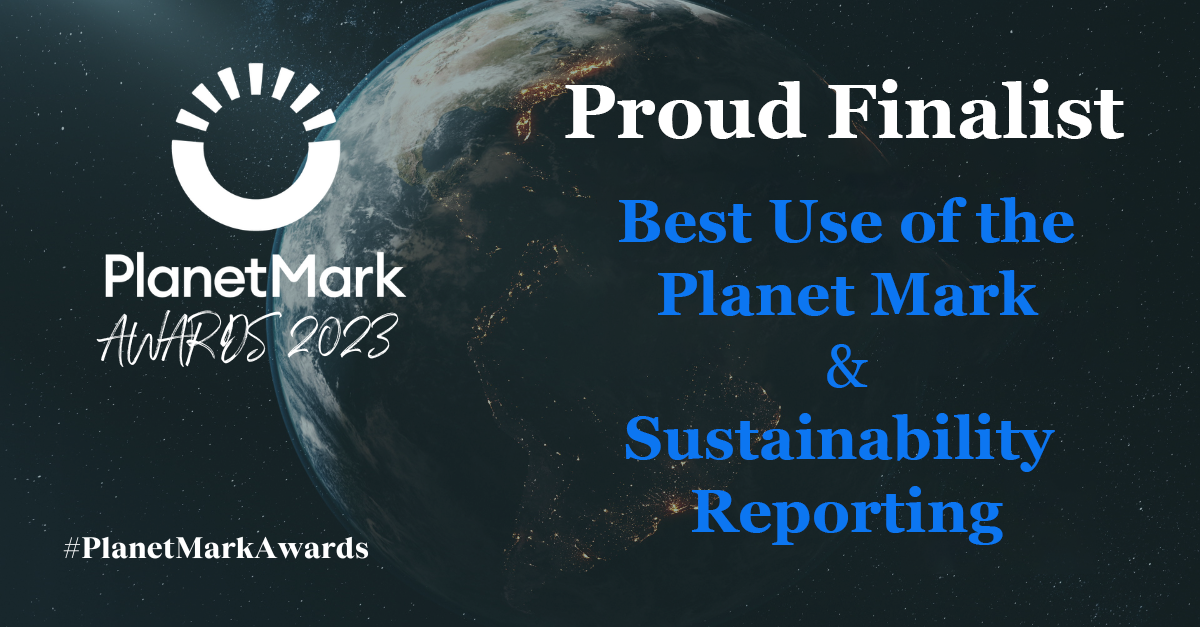 We are Planet Mark 2023 award finalists! - Wessex Cleaning Equipment